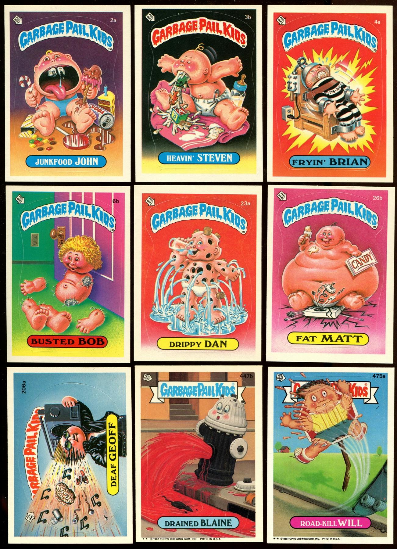 Garbage Pail Kids Cards: The Hilarious And Grotesque Masters Of Mischief Garbage Pail Kids Cards: The Hilarious And Grotesque Masters Of Mischief