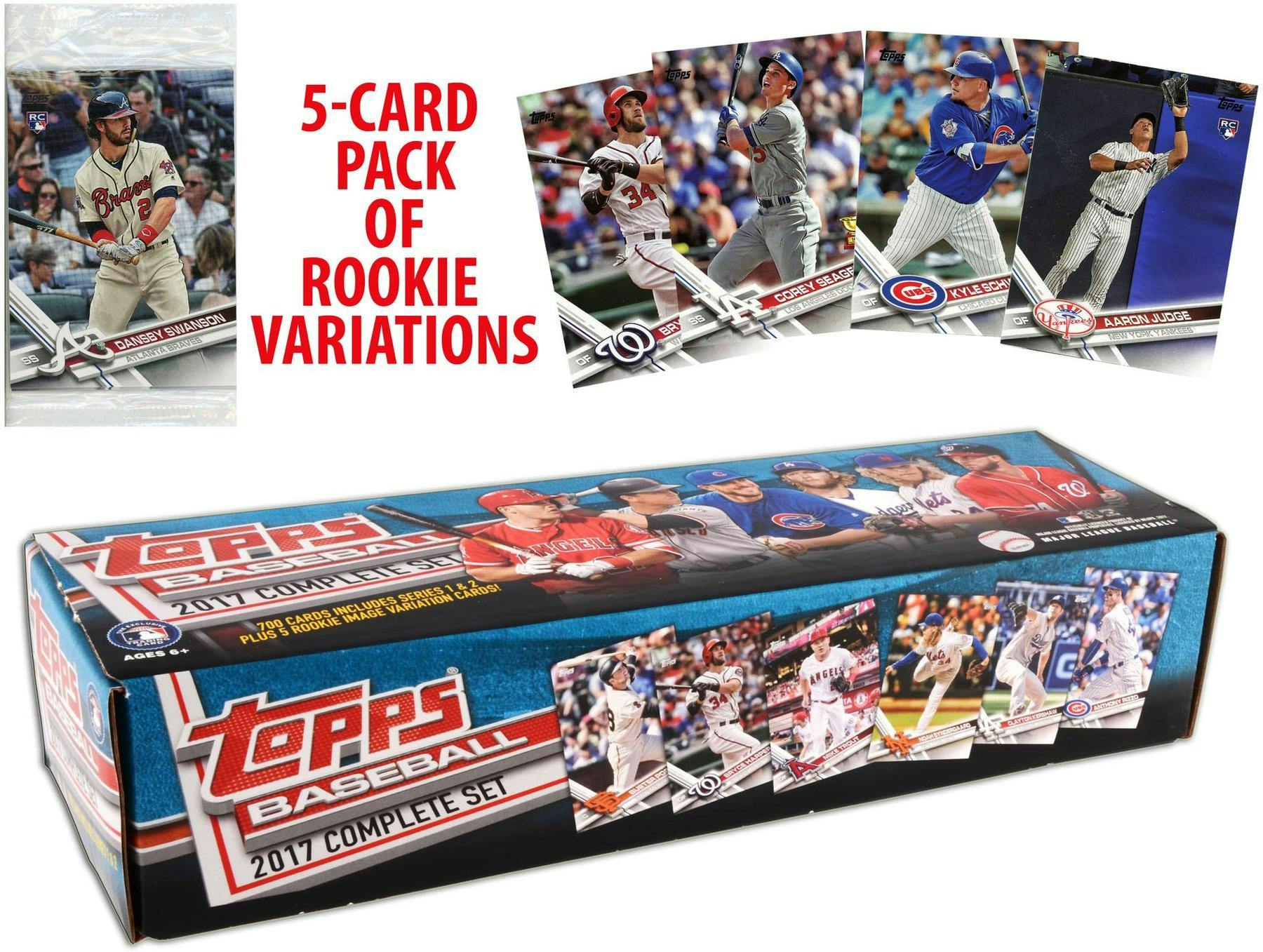 2017 Topps Factory Set Baseball (box) With Special Rookie Pack! | Da